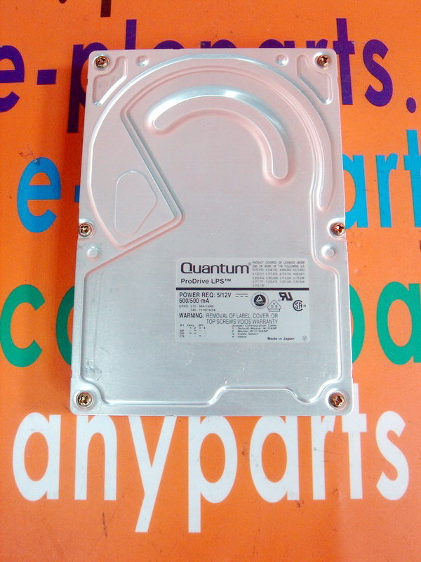 Quantum Hard Drive TB27S151 270MB / 50PIN - 裕益科技自動化設備可程式編碼器PLC分散式控制系統DCS