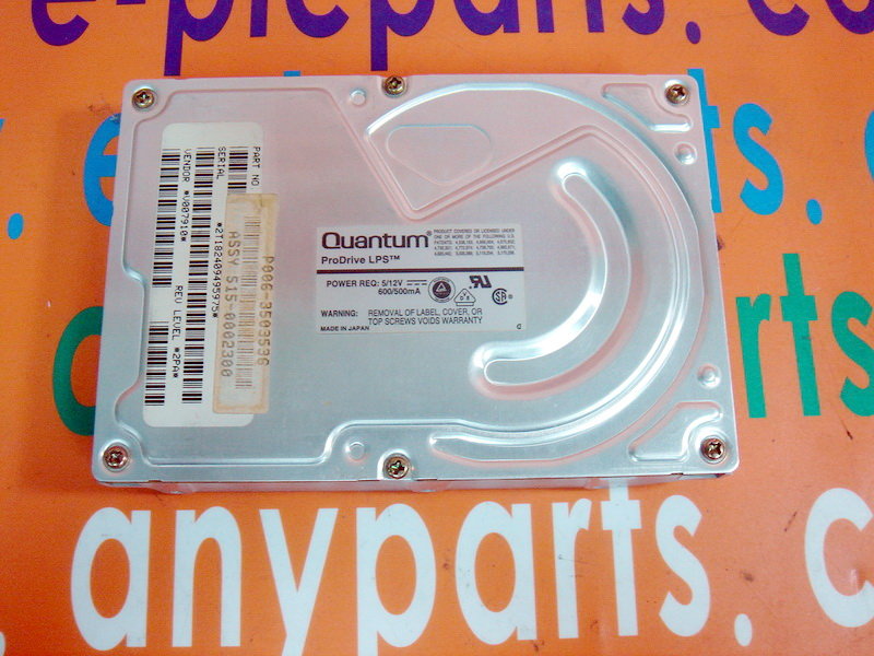 Quantum Hard Drive TB27S411 270MB / 50PIN - PLC DCS SERVO Control MOTOR ...